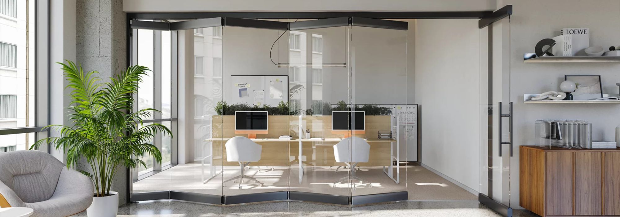 Horizontal Sliding Walls by Sycamore